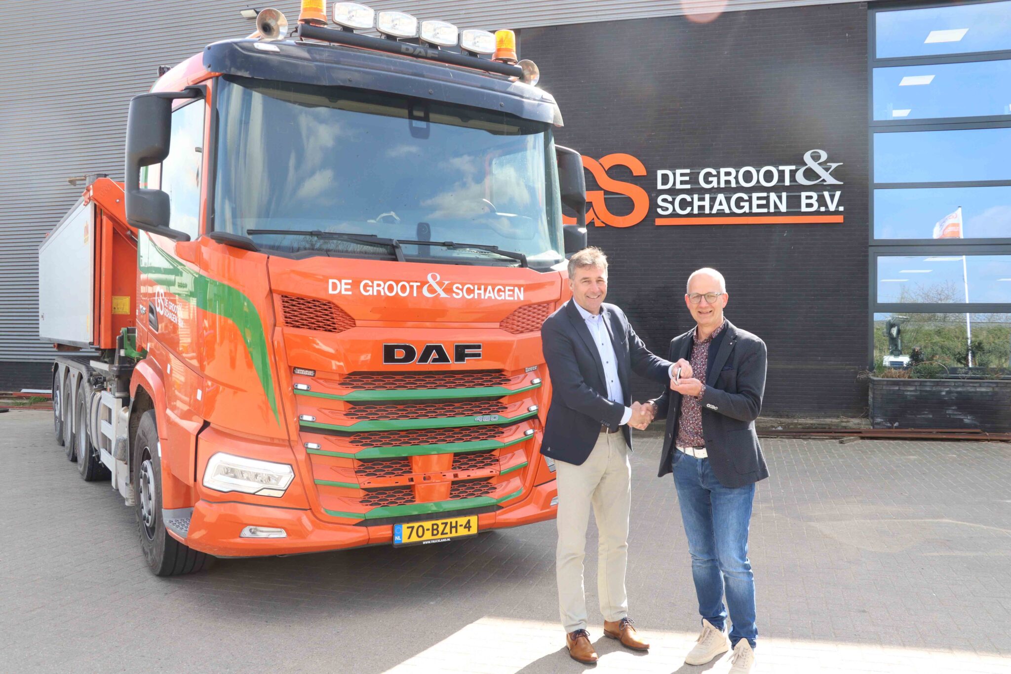 DAF XF 480 FAW voor De Groot & Schagen