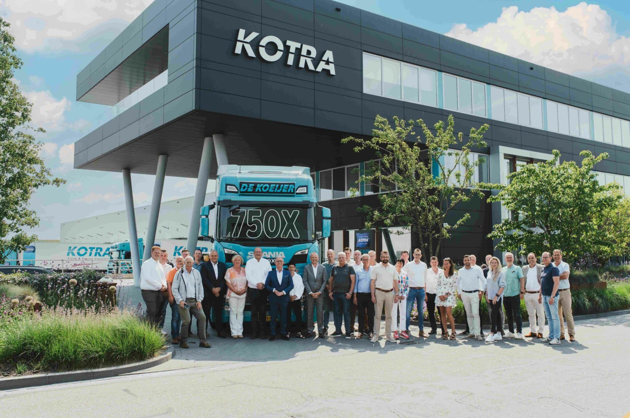 Kotra Logistics neemt 750ste Scania in gebruik