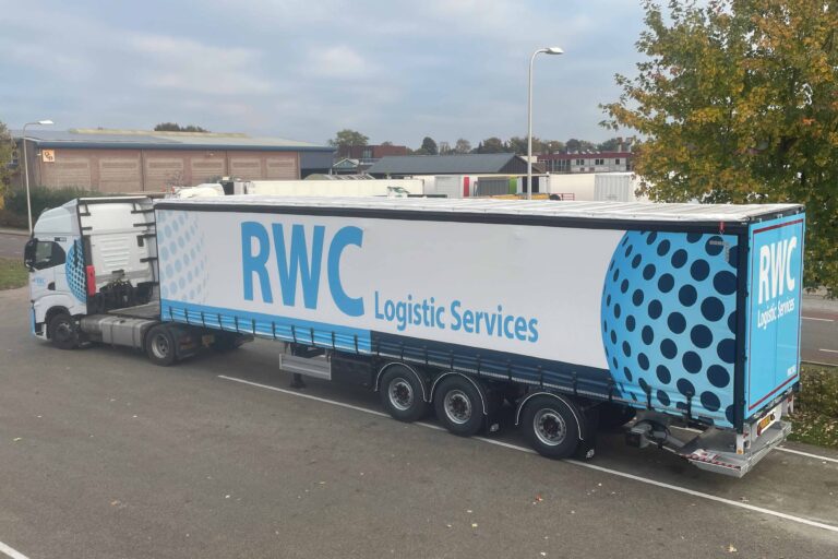 RWC schaft trailer aan van 'buurman' Pacton