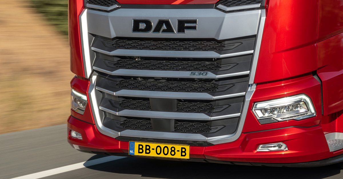 RDW start met nieuwe kentekenserie voor vrachtwagens