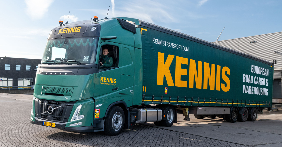 Kennis Transport & Logistics zet 10 Volvo FH Aero's in