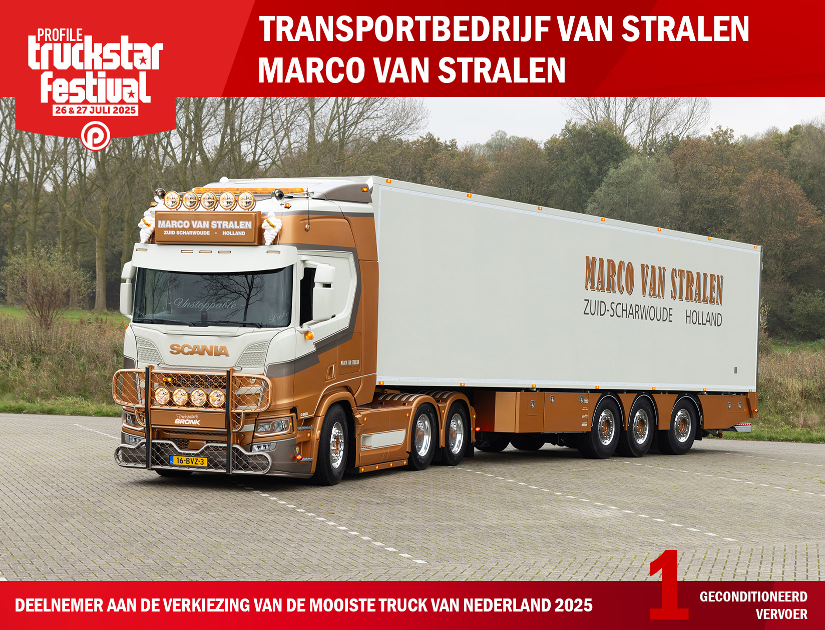 Mooiste Truck van Nederland 2025: de genomineerden