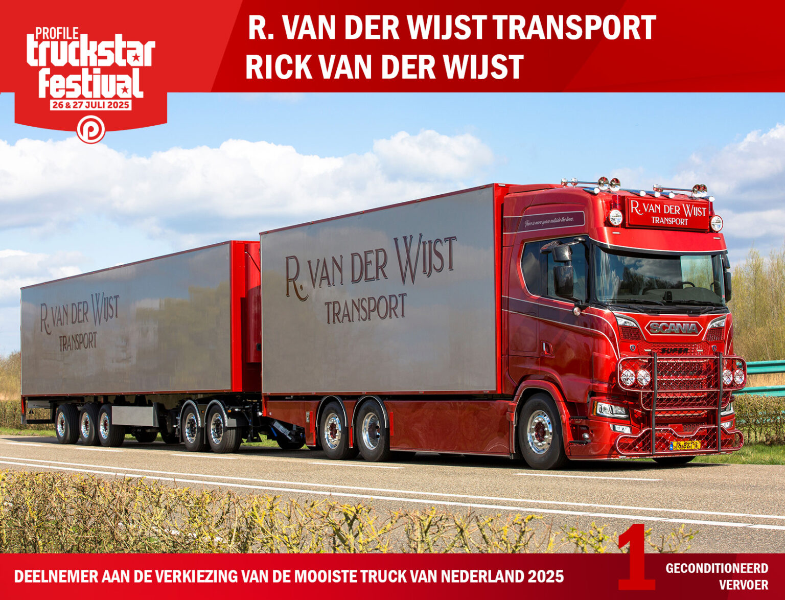 Mooiste Truck van Nederland 2025: de genomineerden