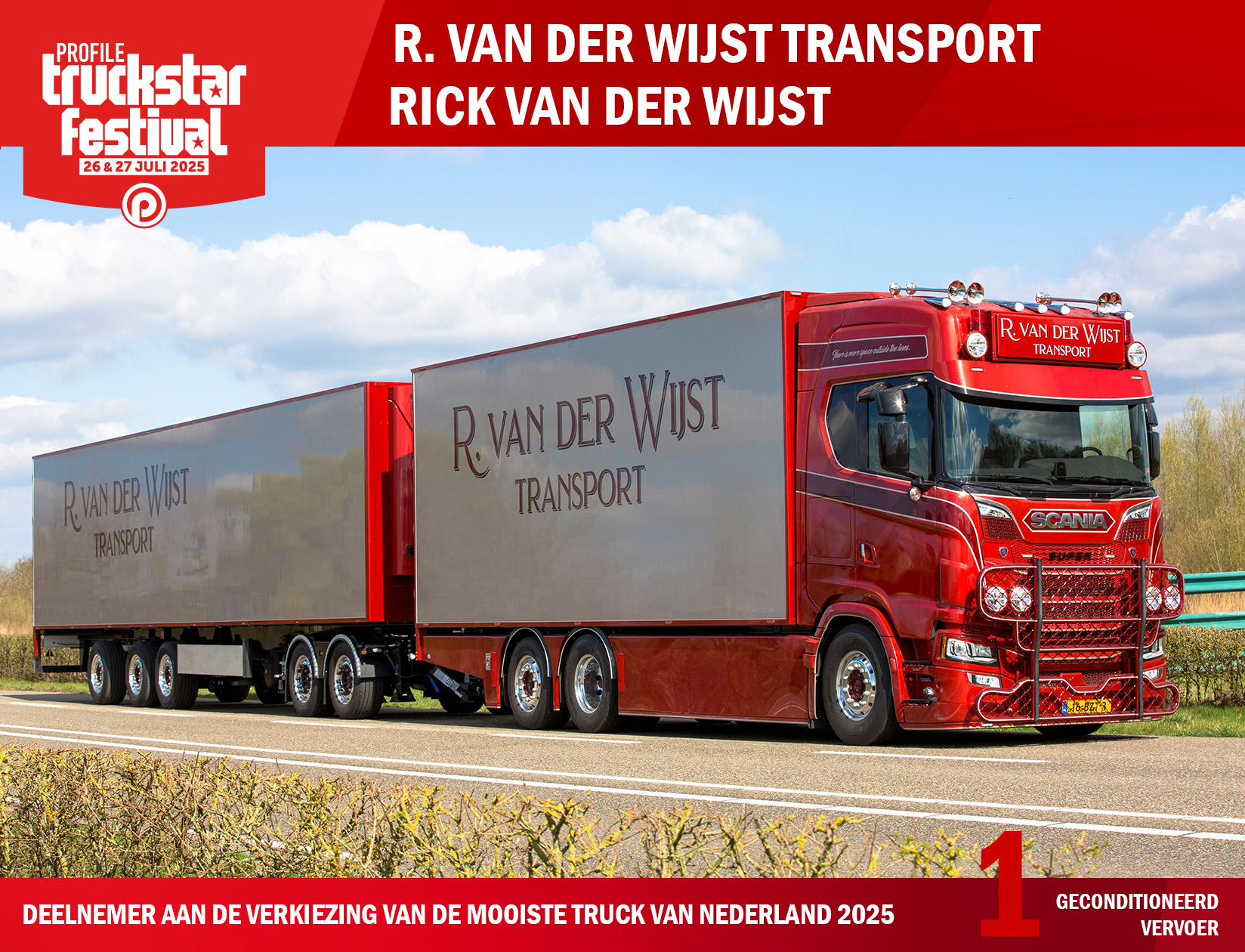 Mooiste Truck van Nederland 2025: de genomineerden