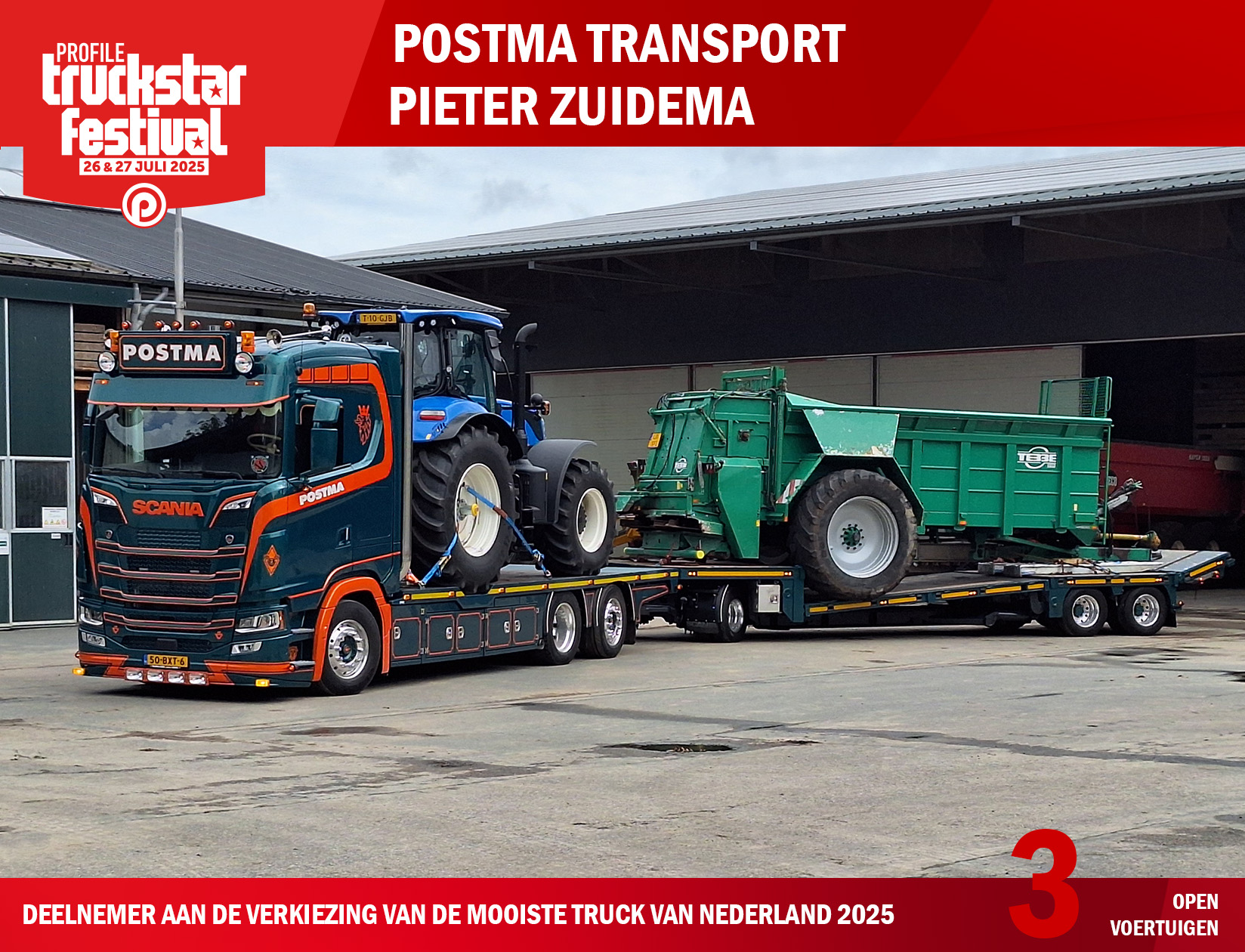 Mooiste Truck van Nederland 2025: de genomineerden