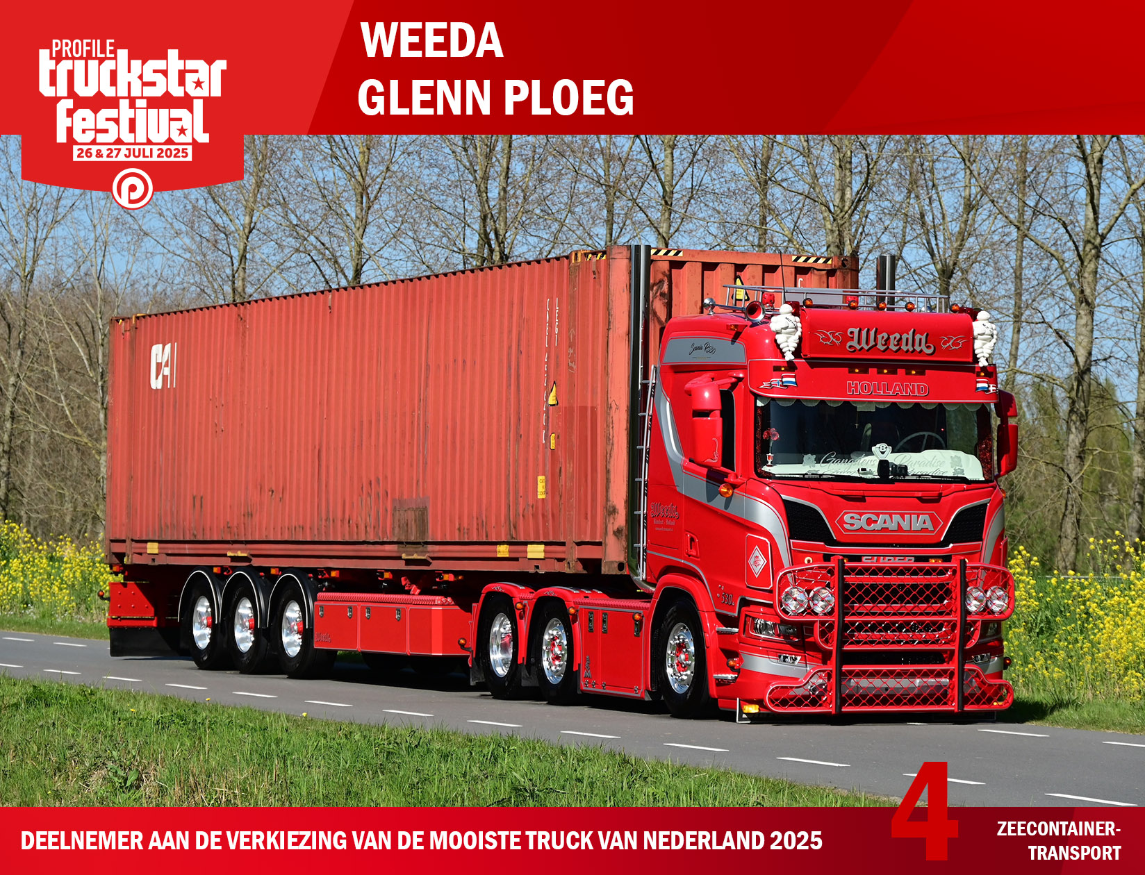 Mooiste Truck van Nederland 2025: de genomineerden