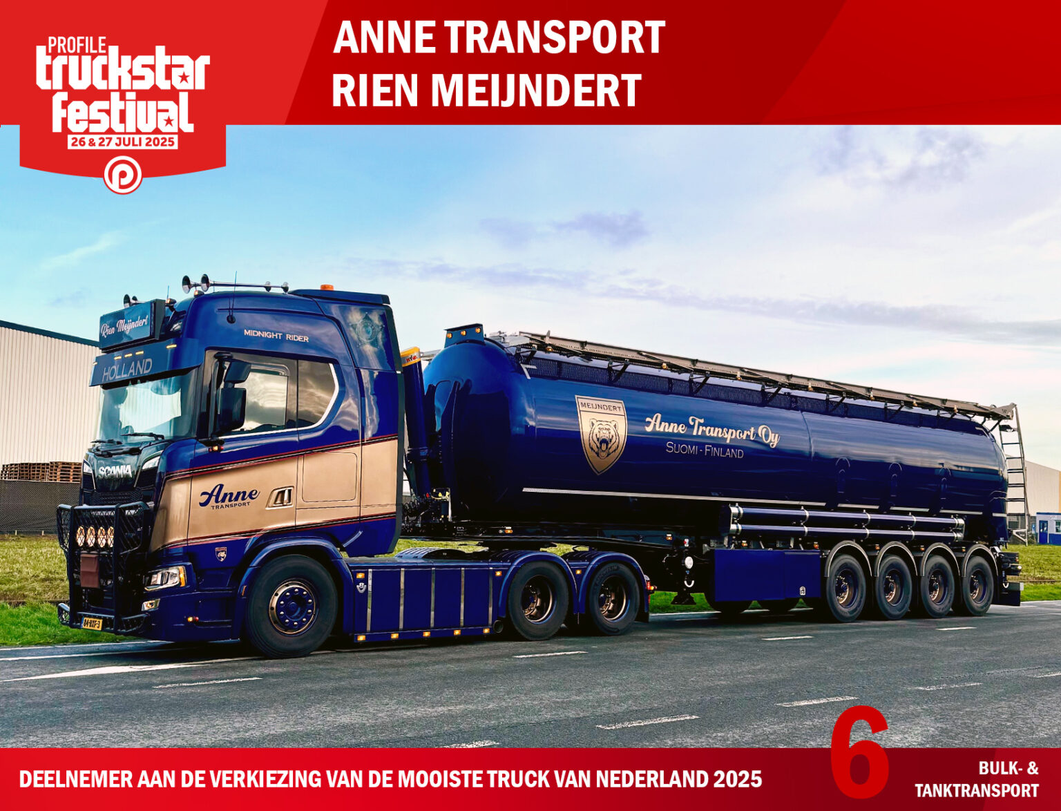 Mooiste Truck van Nederland 2025: de genomineerden