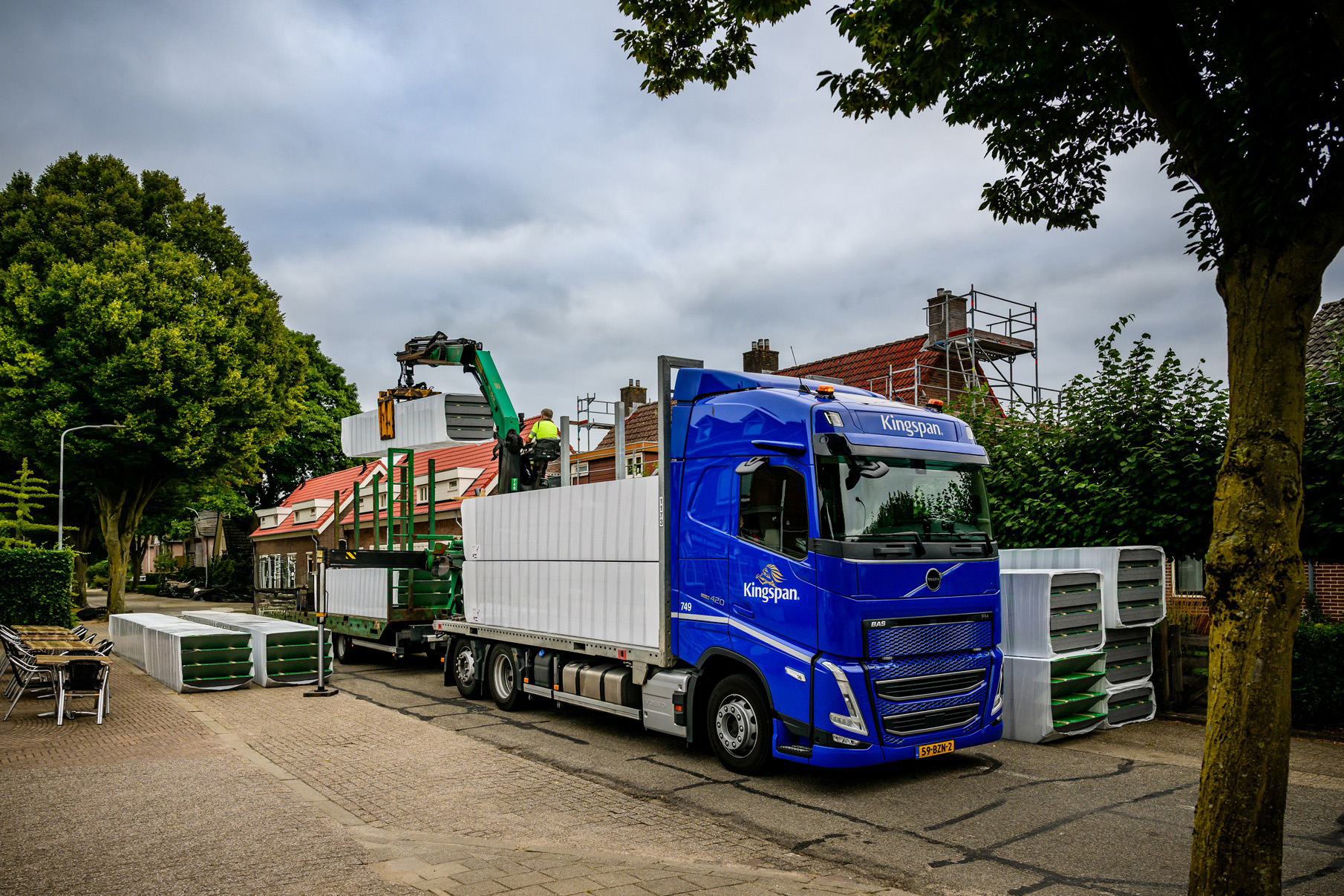 Kingspan Unidek voegt Volvo Trucks toe aan het wagenpark